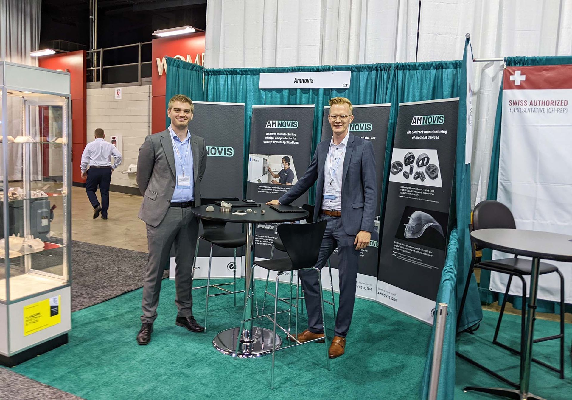 News | Successful Amnovis exhibit and presentation at OMTEC in Chicago